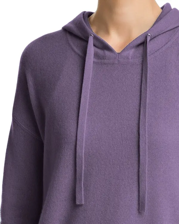 Bloomingdale'S C Exclusive Pullover Cashmere Hoodie - Dusty Plum