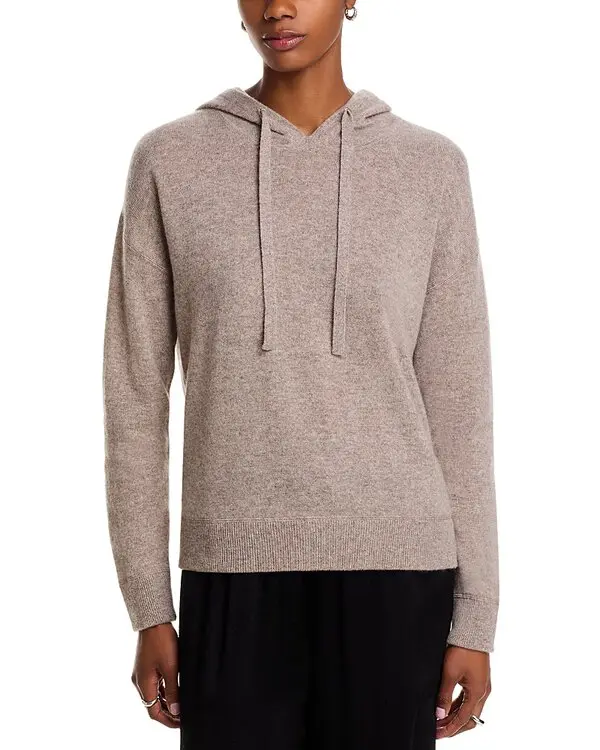 Bloomingdale'S C Exclusive Pullover Cashmere Hoodie - Sesame