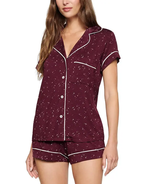 Eberjey Gisele Shortie Short Set - Starlight