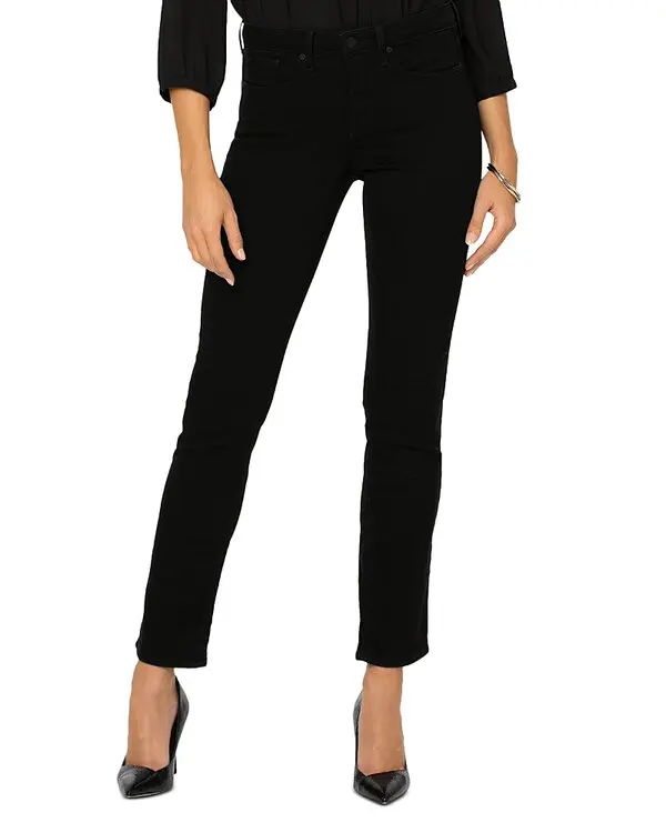 NYDJ Sheri Slim Jeans - Black