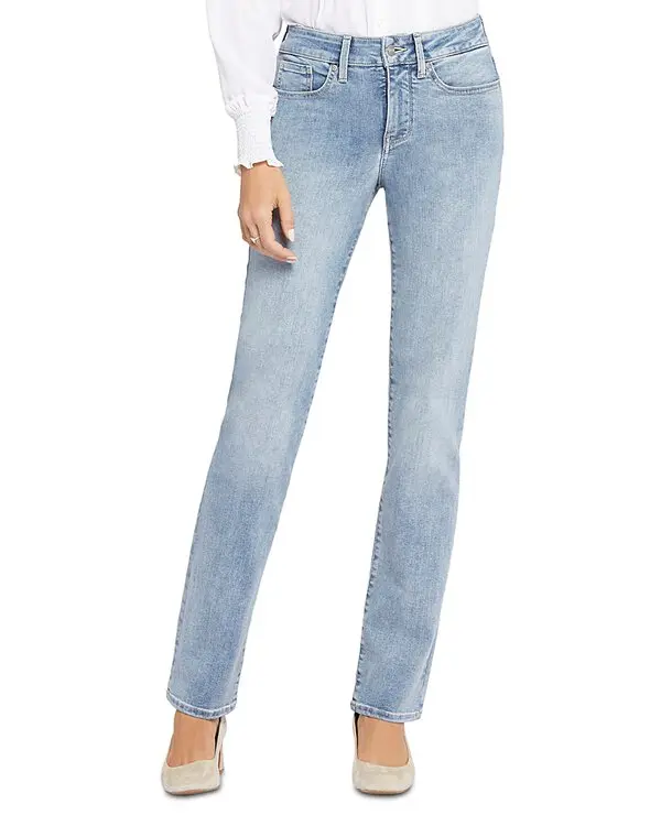 NYDJ Marilyn High Rise Straight Jeans - Haley
