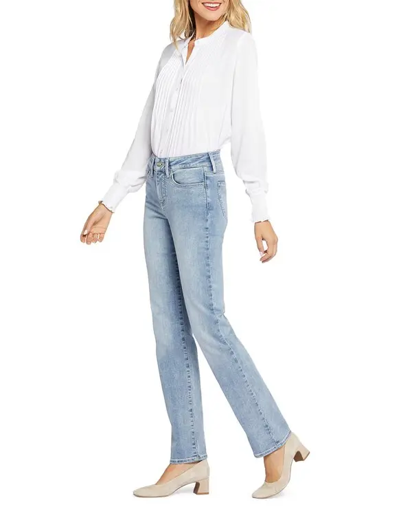 NYDJ Marilyn High Rise Straight Jeans - Haley