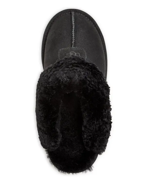 UGG Coquette Shearling Slippers - Black