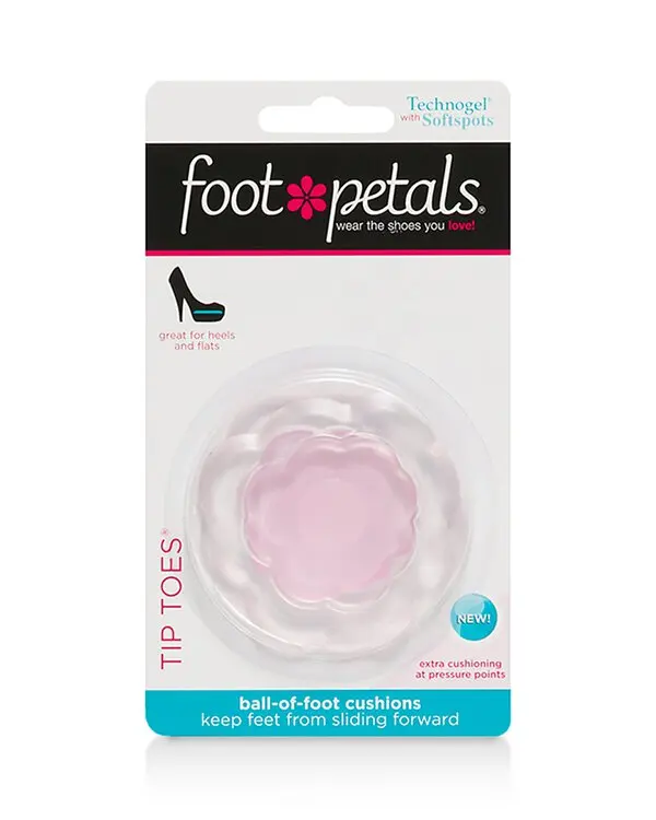 FOOT PETALS Technogel With Softspots Tip Toes Cushions - Pink Gel