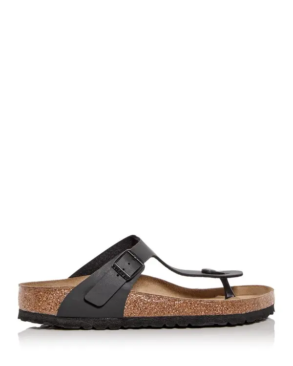 BIRKENSTOCK Gizeh Thong Sandals - Matte Black