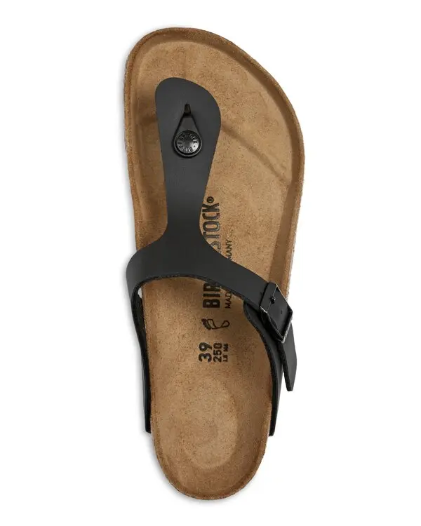 BIRKENSTOCK Gizeh Thong Sandals - Matte Black