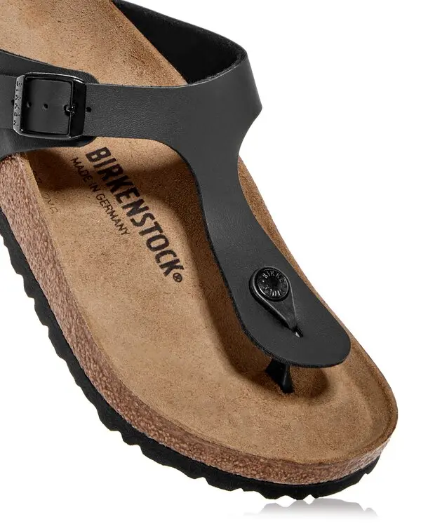 BIRKENSTOCK Gizeh Thong Sandals - Matte Black