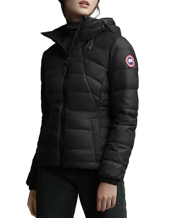 Canada Goose Abbott Hooded Down Jacket - Black