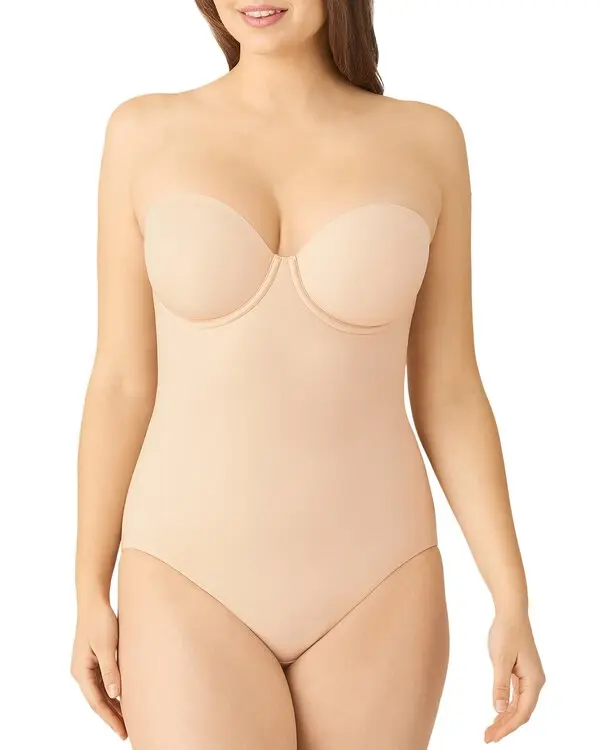 Wacoal Red Carpet Strapless Shaping Body Briefer - Sand