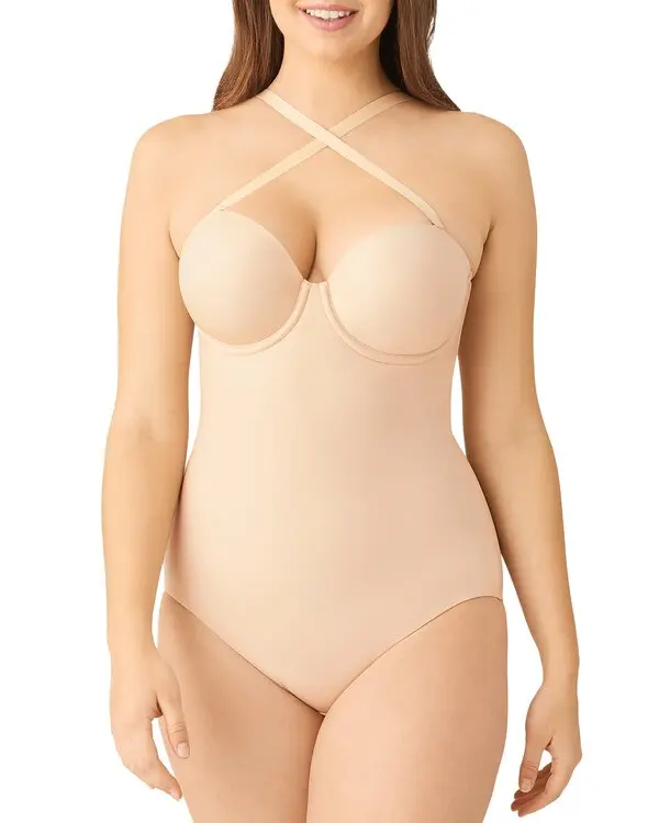 Wacoal Red Carpet Strapless Shaping Body Briefer - Sand