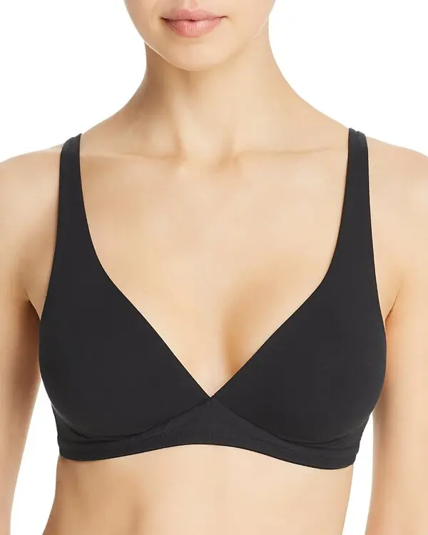 Hanro Cotton Sensation Soft Cup Bra - Black