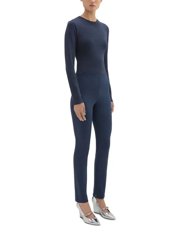 Theory Scuba High-rise Leggings - Nocture Navy