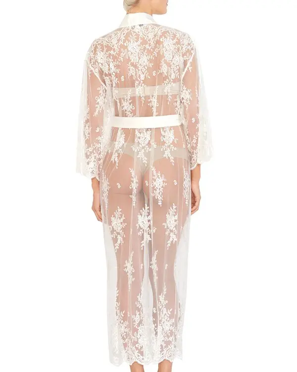 Rya Collection Darling Lace Robe - Ivory