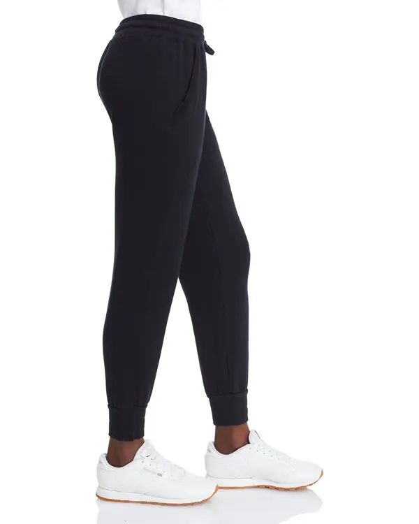 Splendid Patch Pocket Sweatpants - Black