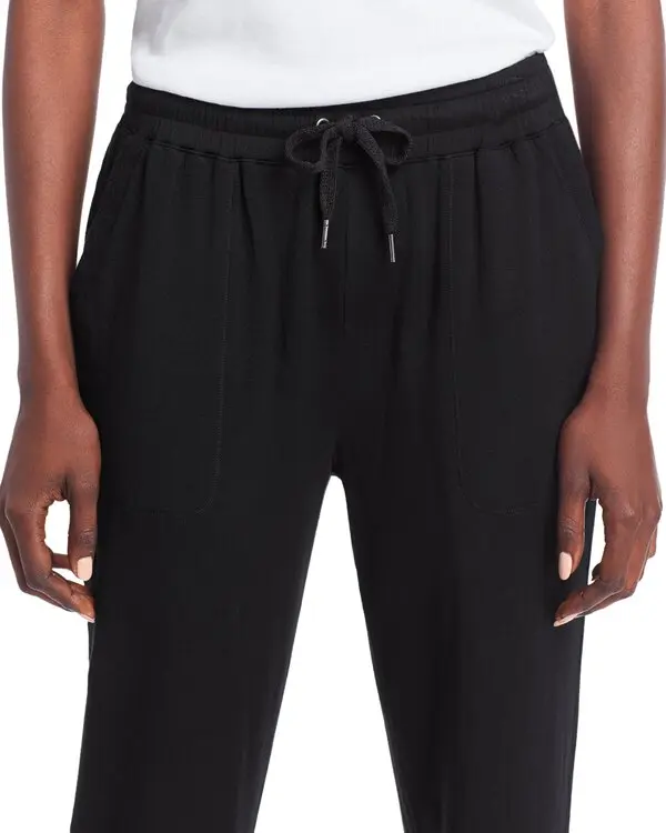 Splendid Patch Pocket Sweatpants - Black
