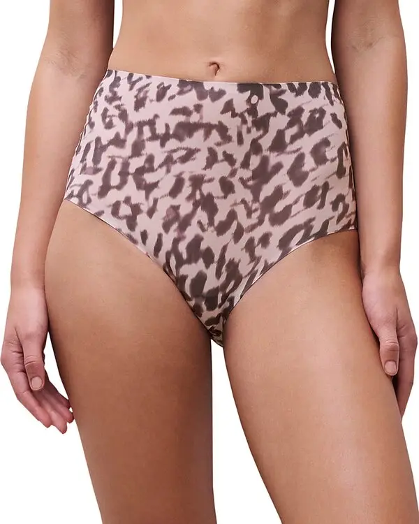 Chantelle Soft Stretch One-size Seamless Briefs - Blurry Panther