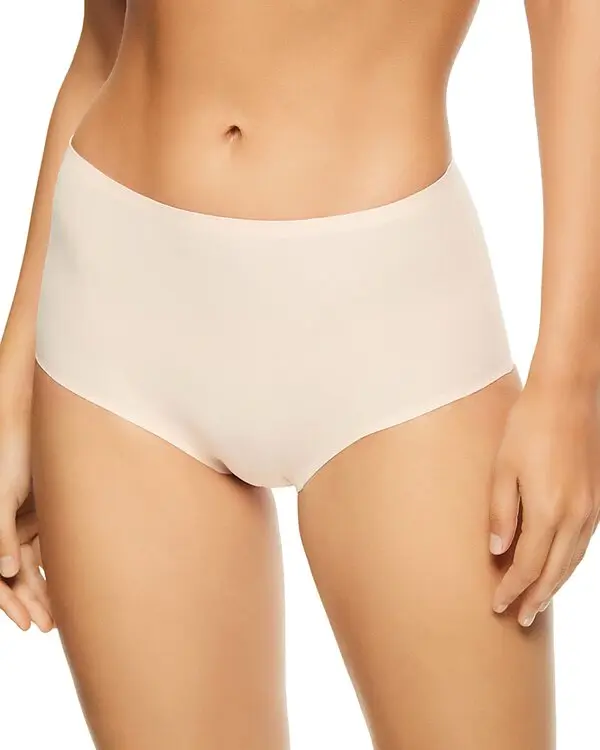 Chantelle Soft Stretch One-size Seamless Briefs - Nude Blush