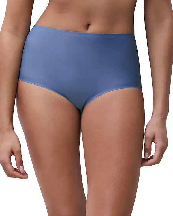 Chantelle Soft Stretch One-size Seamless Briefs - Ocean Blue