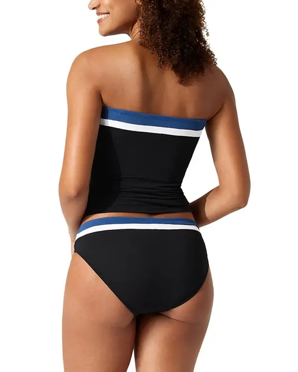 Tommy Bahama Island Cays Color Block Bandeau Tankini Top