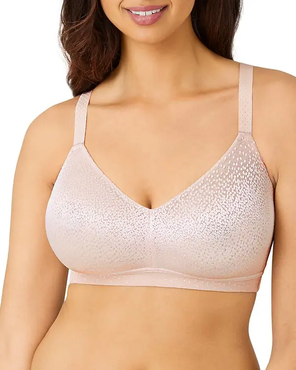 Wacoal Back Appeal Wireless Bra - Rose Dust
