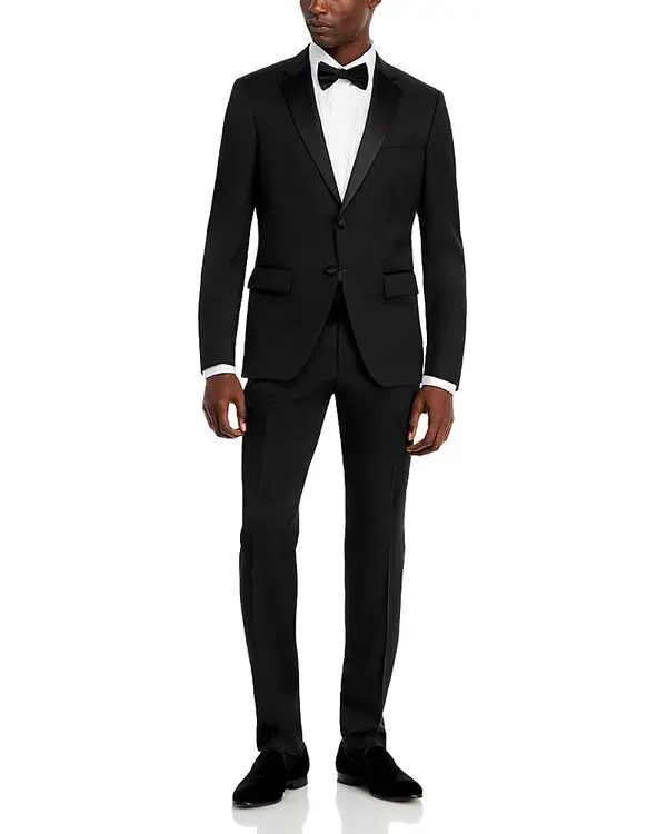 BOSS H-huge Slim Fit Tuxedo - Black