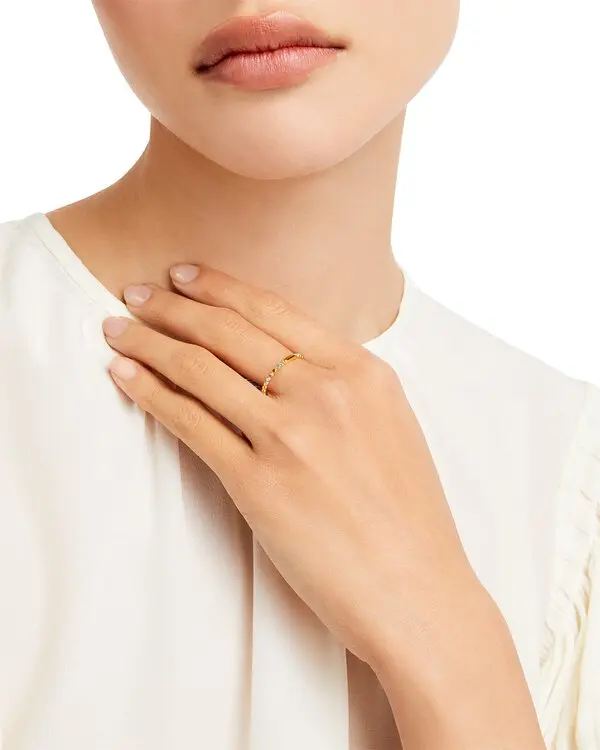 MOON & MEADOW 14k Yellow Polished Bead Band