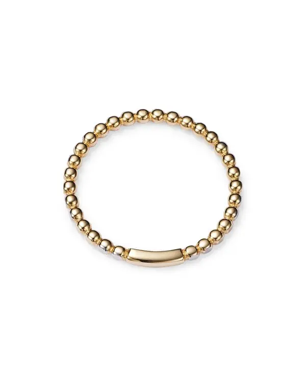 MOON & MEADOW 14k Yellow Polished Bead Band