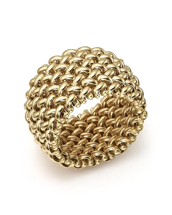 Bloomingdale'S 14k Yellow Woven Ring - Gold
