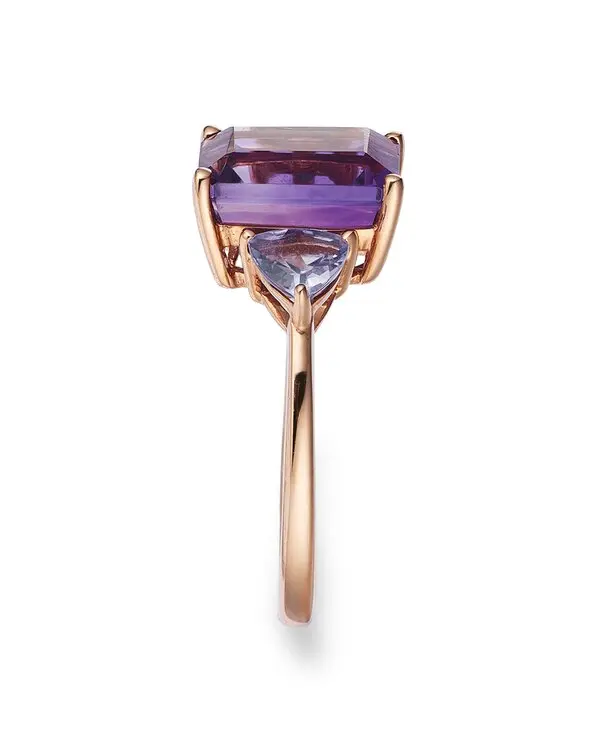 Bloomingdale'S Amethyst And Tanzanite Cocktail Ring