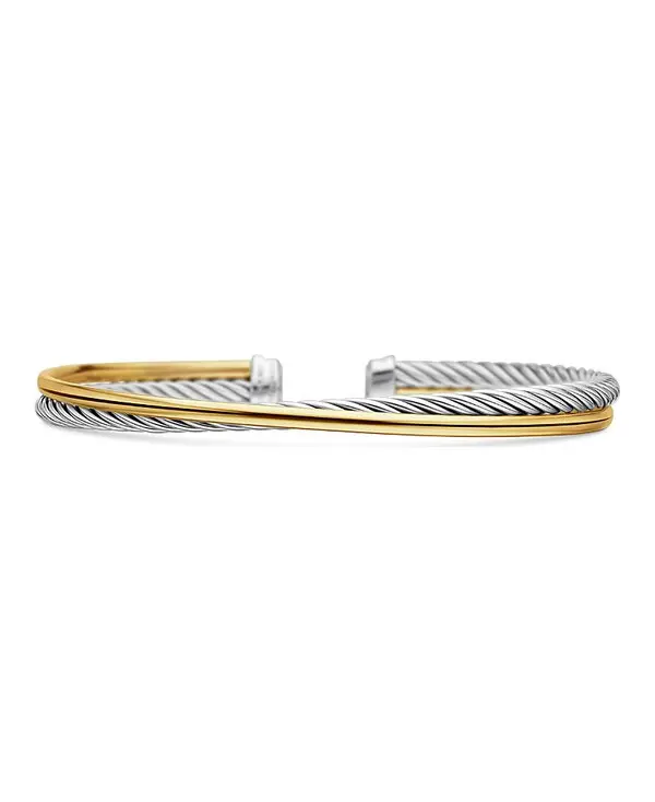 David Yurman Crossover Bracelet - Gold/silver