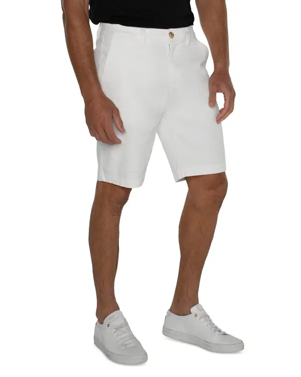 LIVERPOOL Twill Shorts - Porcelain