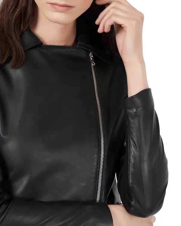 Emporio Armani Lamba Leather Biker Jacket