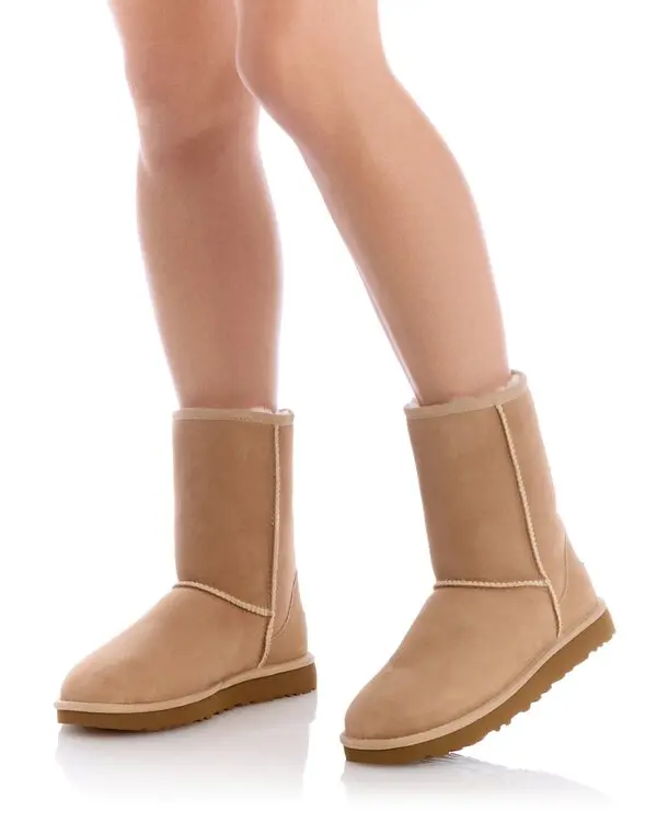 UGG Classic Ii Short Shearling Boots - Sand