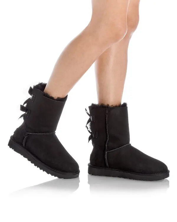 UGG Bailey Bow Boots - Black