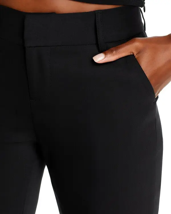 Alice + Olivia Stacey Cropped Slim Pants