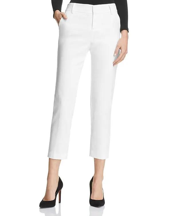 Alice + Olivia Stacey Cropped Slim Pants