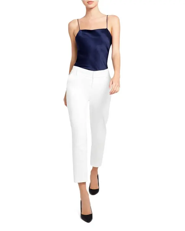 Alice + Olivia Stacey Cropped Slim Pants