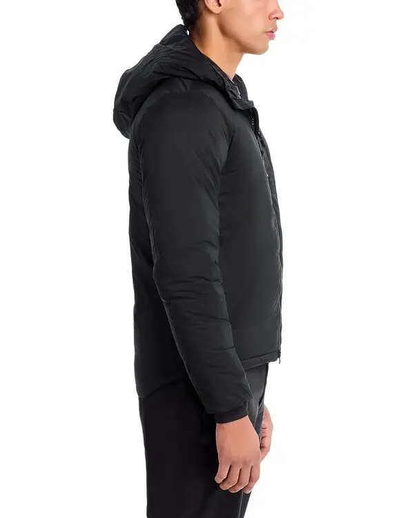 Canada Goose Lodge Packable Hooded Down Jacket - Black