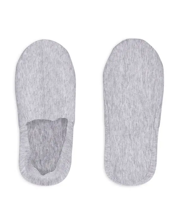 Hue Perfect Edge Loafer Liner - Light Charcoal Heather