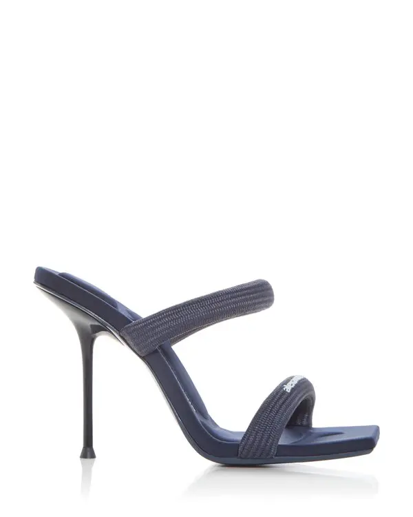 Alexander Wang Julie Tubular High Heel Sandals - Uniform Blue