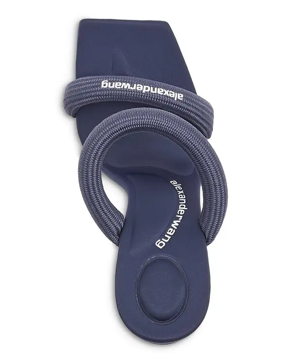 Alexander Wang Julie Tubular High Heel Sandals - Uniform Blue