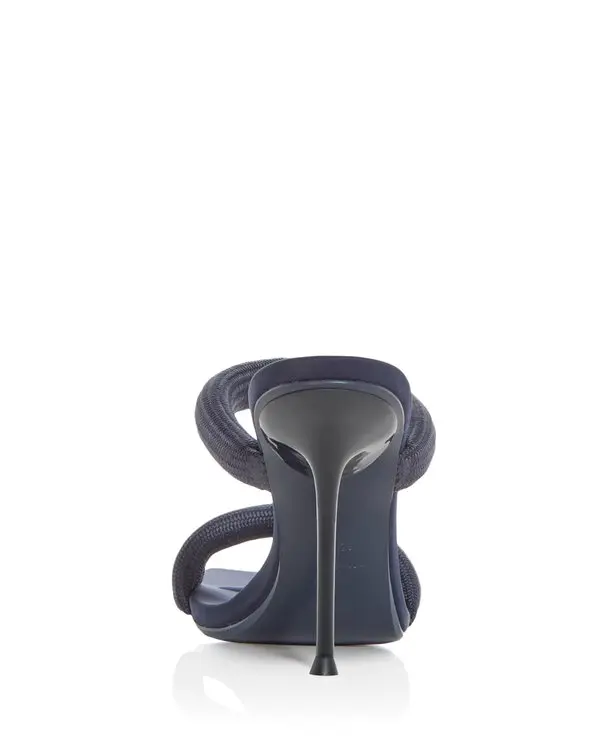Alexander Wang Julie Tubular High Heel Sandals - Uniform Blue