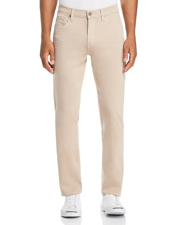 Paige Federal Slim Straight Fit Jeans - Toasted Almond