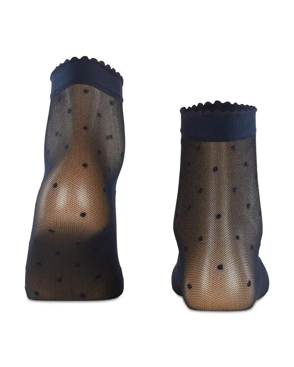 Falke Sheer Dot Ankle Socks - Marine
