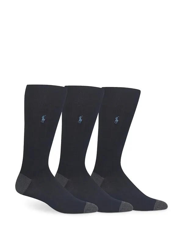 Polo Ralph Lauren 3-pack Crew Socks - Navy