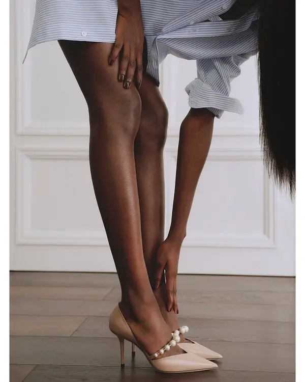 JIMMY CHOO Aurelie 65 D'orsay Pumps - Ballet Pink