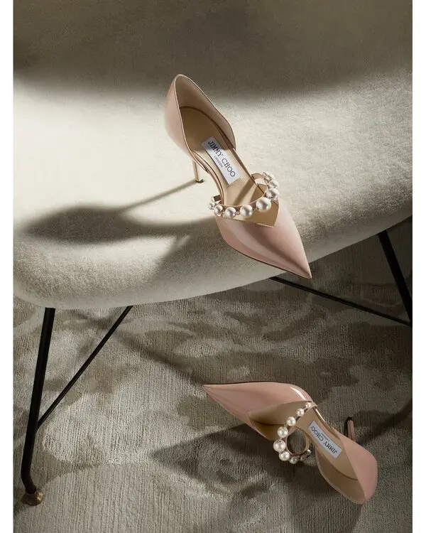 JIMMY CHOO Aurelie 65 D'orsay Pumps - Ballet Pink