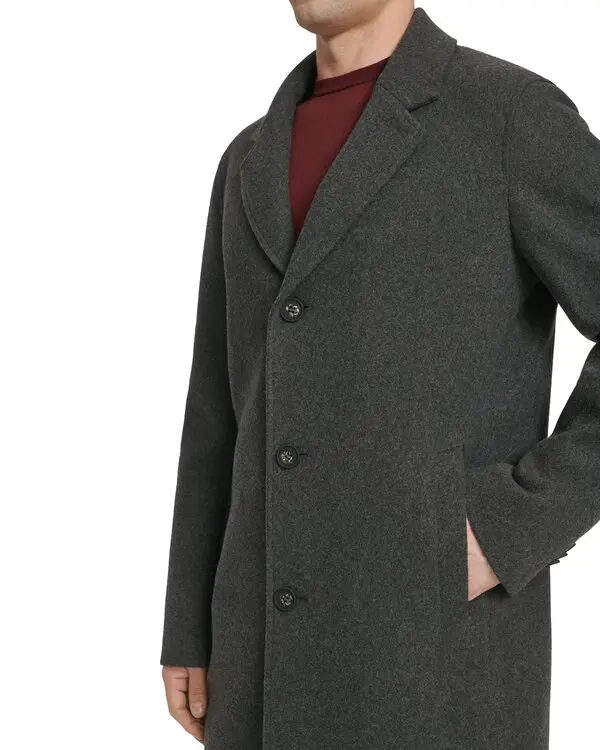 Cole Haan Single-breasted Top Coat - Charcoal