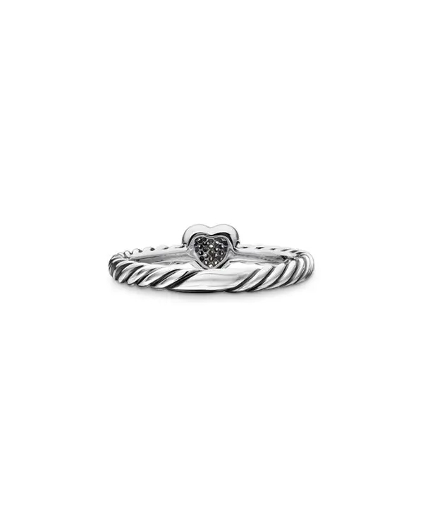David Yurman Petite Pave Heart Ring