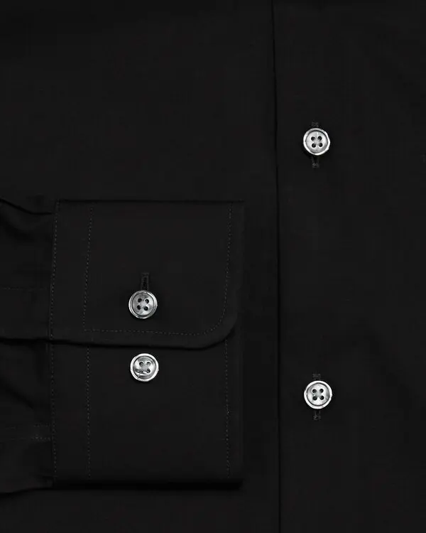 BOSS Mark Sharp Fit Dress Shirt - Black